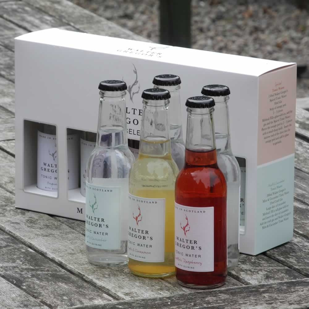 Walter Gregor's Tonic Water Mixers Selection (5 Bottle Pack) – Demijohn ...